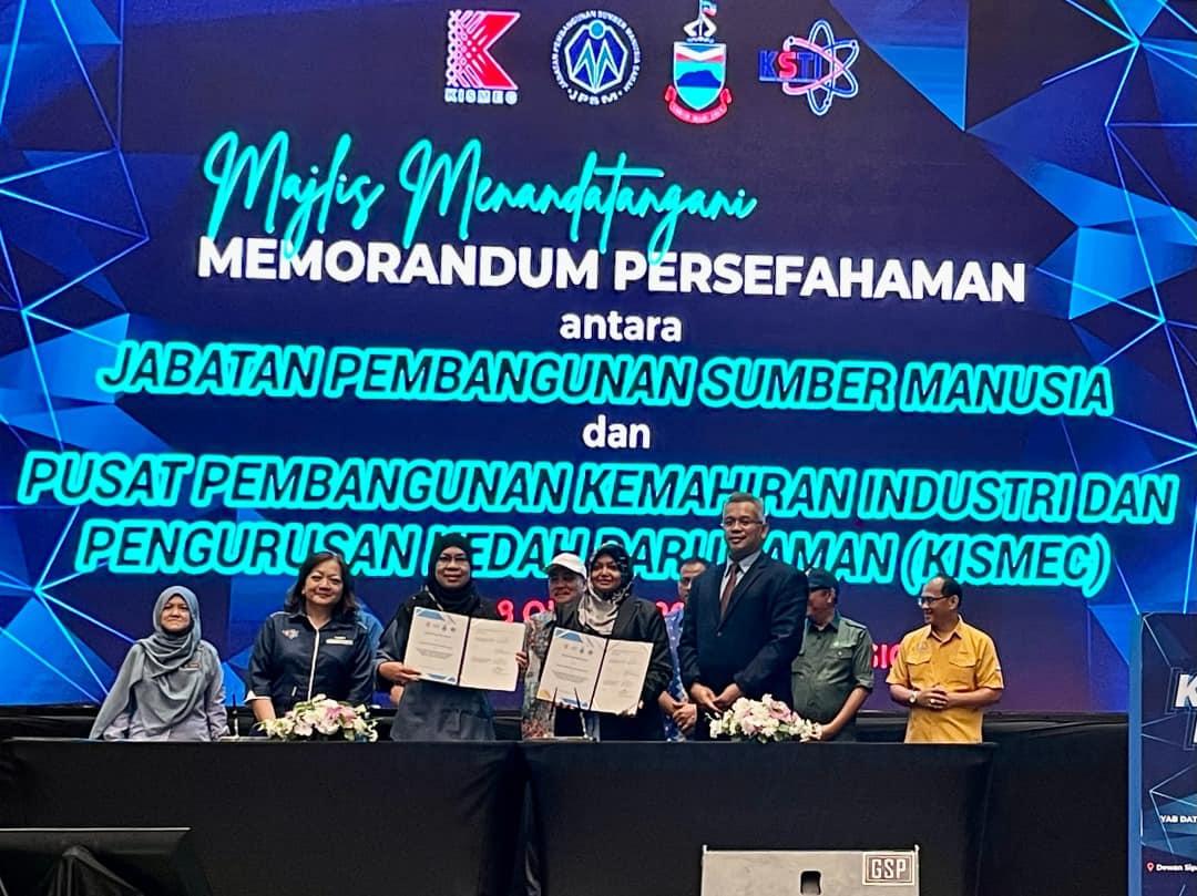 MoU Signing Ceremony between JPSM Sabah & KISMEC - KISMEC KISMEC SKILLS TVET